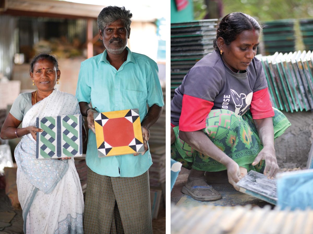 Tracing The Art Of Making Athangudi Tiles With Master Craftsman ...