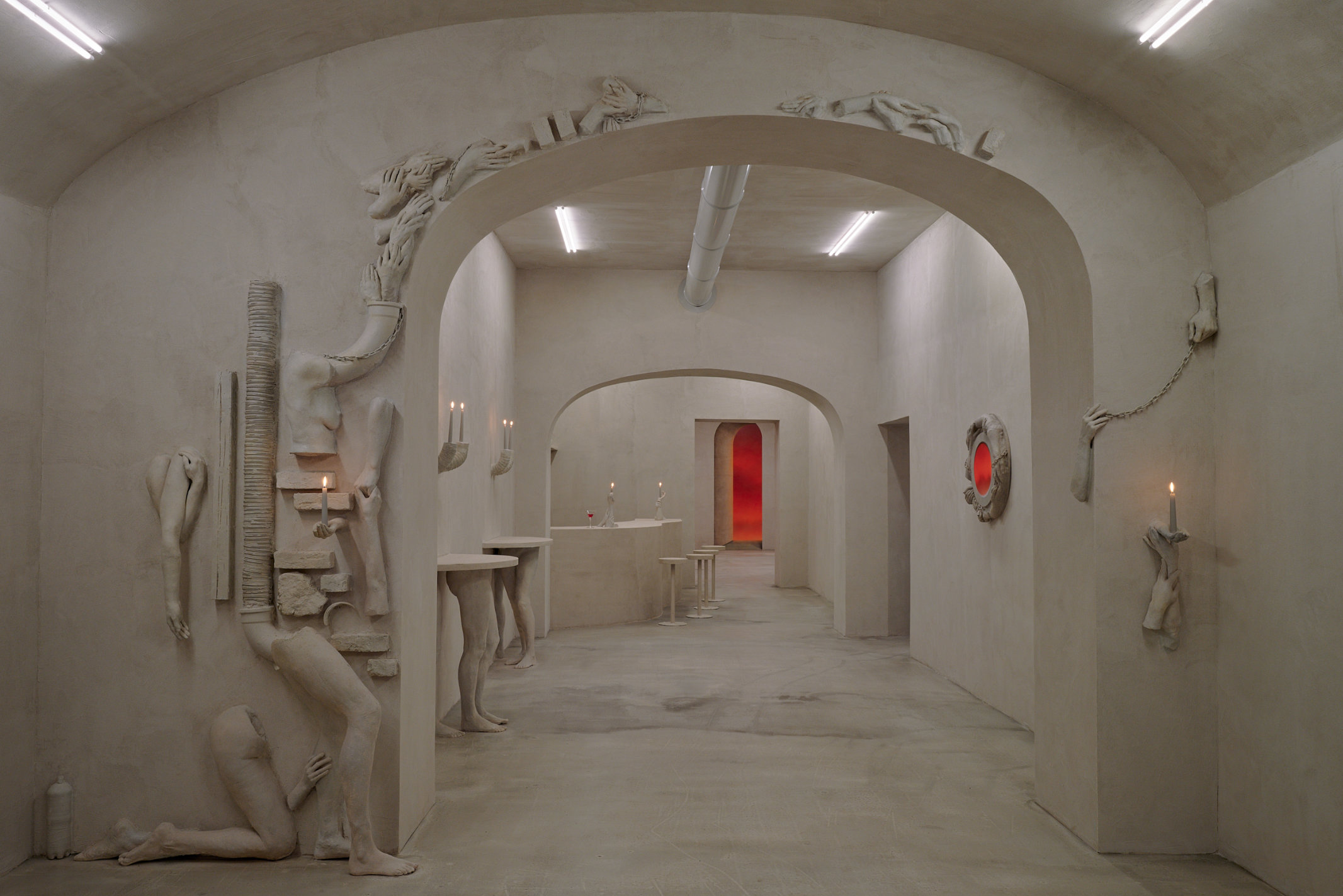 Ready To Drink Inside An Installation? This Surreal Bar In Rome Lets ...
